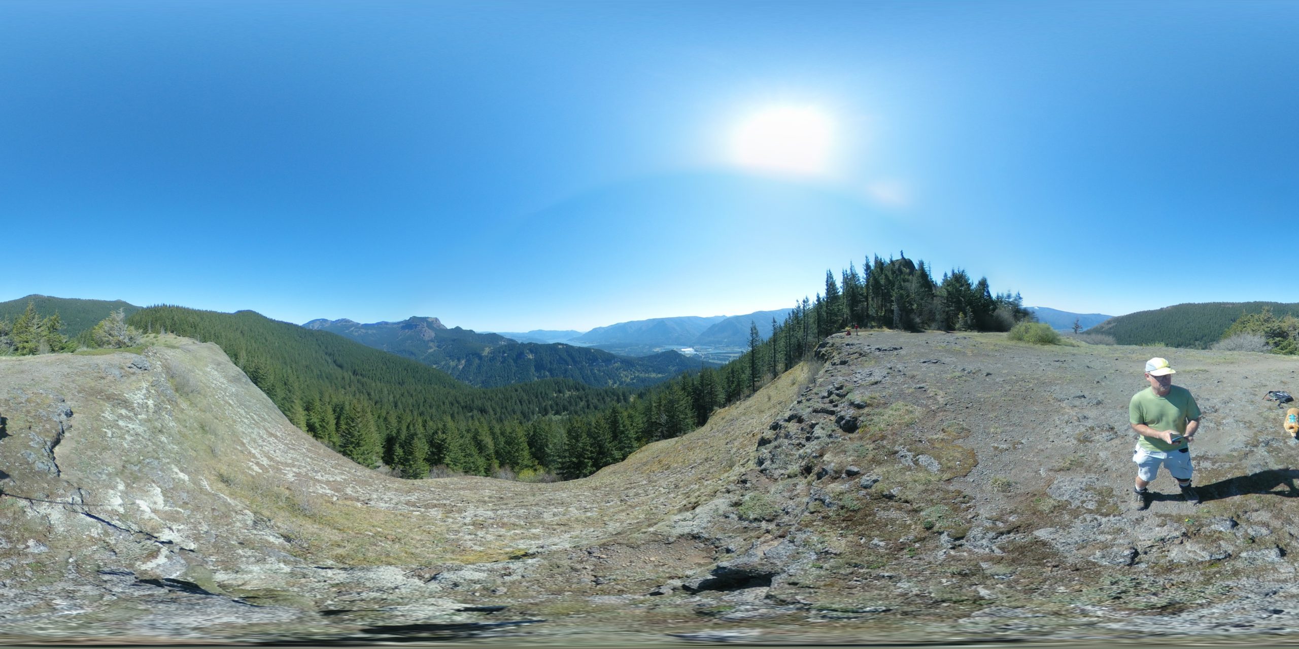 NEW SEASON - HAMILTON MOUNTAIN SHINING IN THE GORGE - Meandering ...