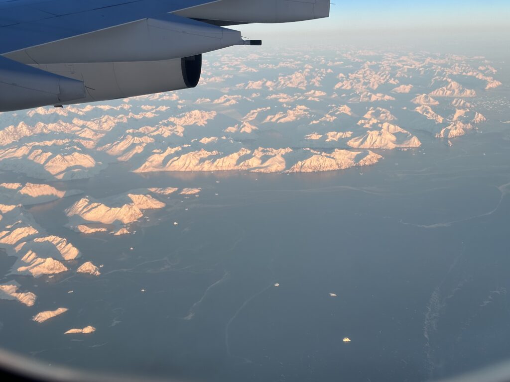 TRANSATLANTIC JOURNEY REVEALS MAGIC IN THE AIR - Meandering through the ...